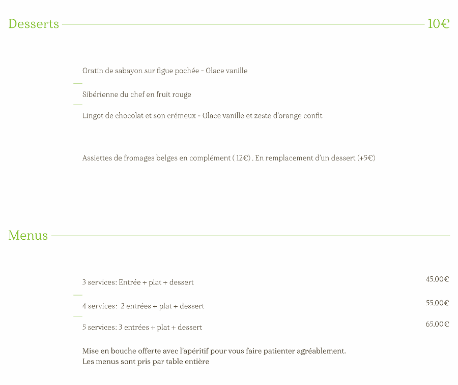 L'Atmosphère Restaurant - Brasserie - Tea-Room à Huy