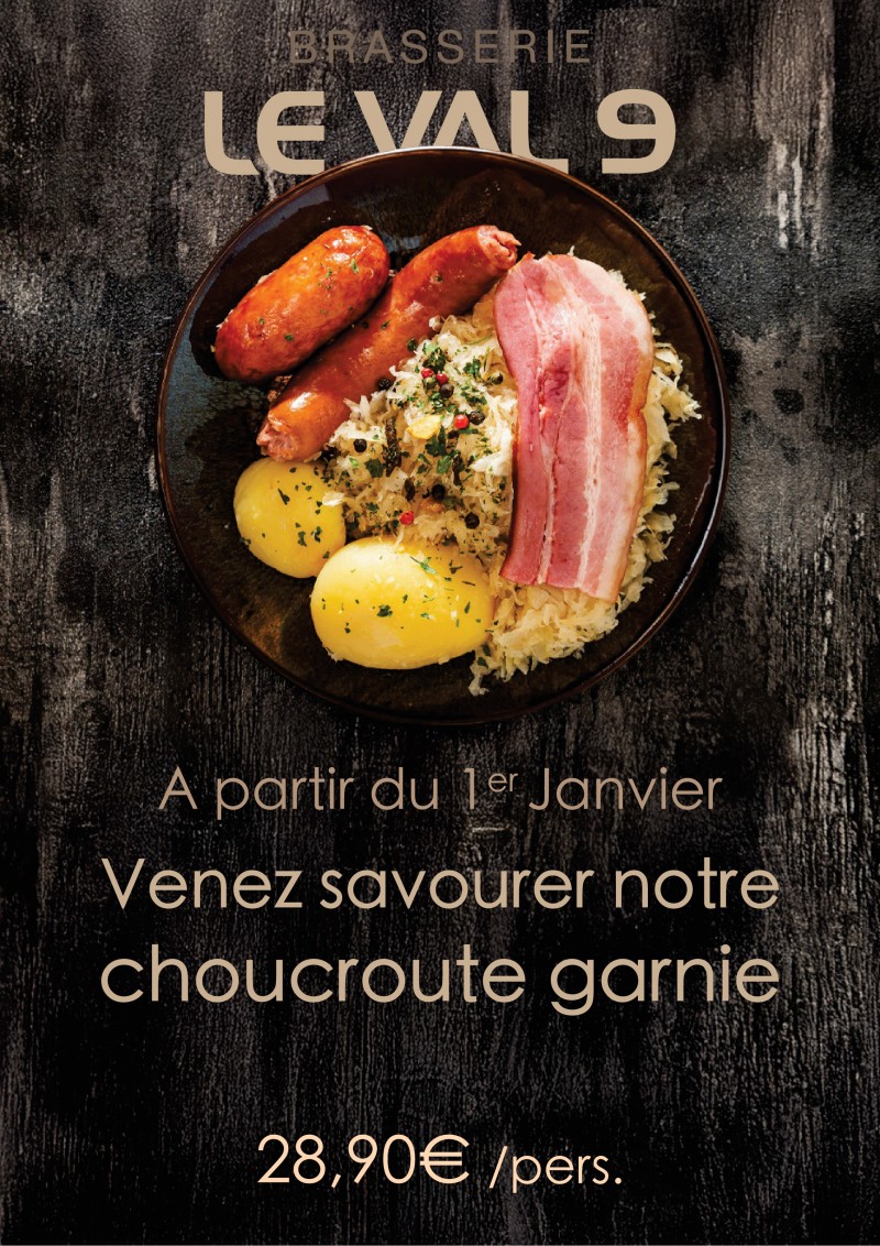 Menus et carte pour Le Val 9 Brasserie à Wépion